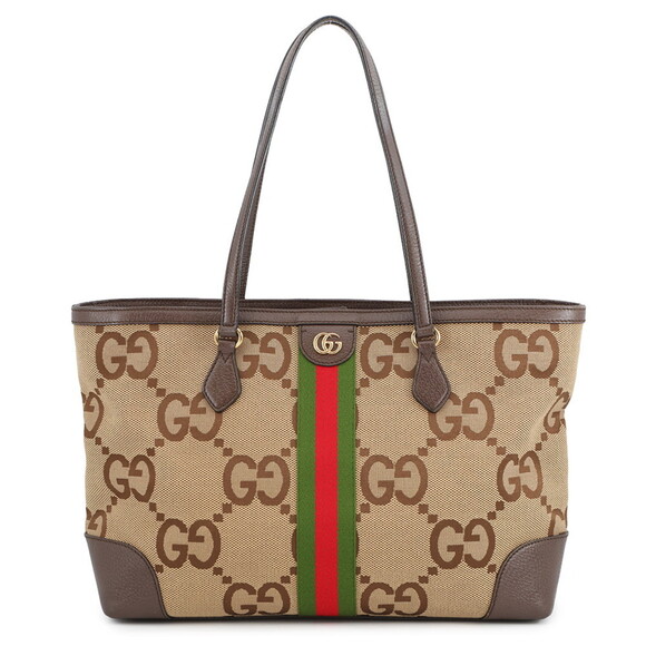 Gucci | Bags | Gucci Ophidia Jumbo Gg Medium Tote Bag 63685 Gucci Web ...